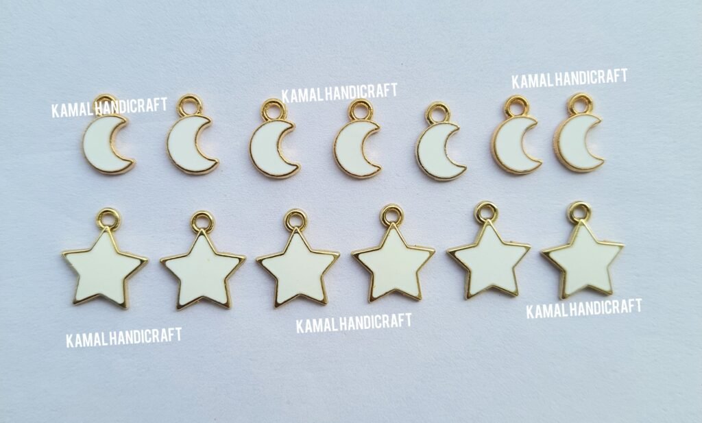 Star & Half Moon Charm – Kamal Handicraft